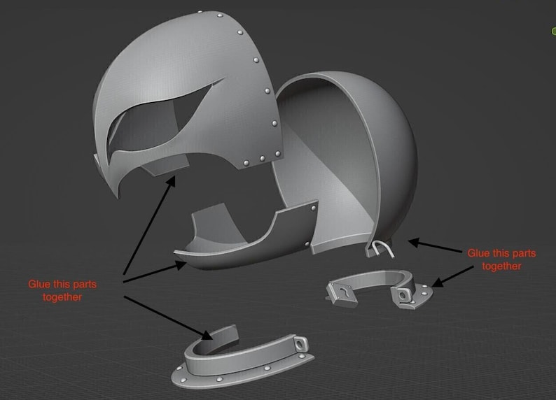 Griffith Prisoner Helm Aus Berserk Für Cosplayer, Detaillierter 3D ...
