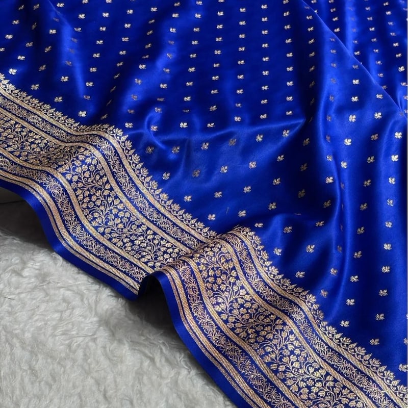 Mashru Katan Saree - Etsy