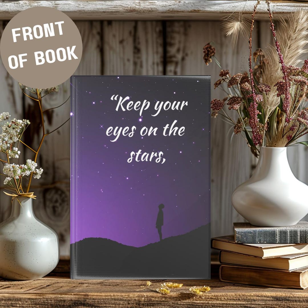 Night Sky Notebook With Stars Galaxy Journal for Graduation Present ...