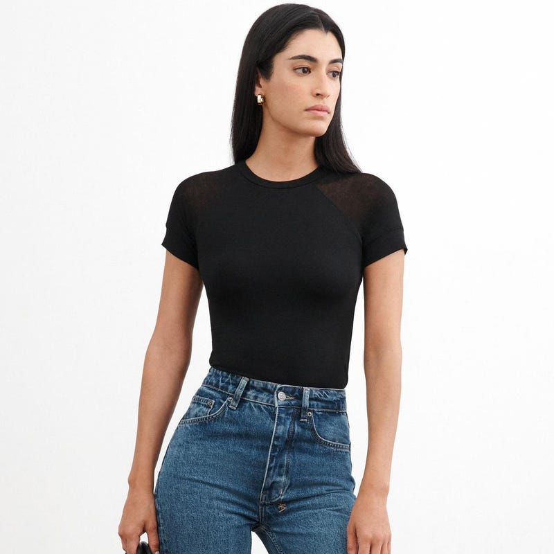 Womens Sheer Tops - Etsy