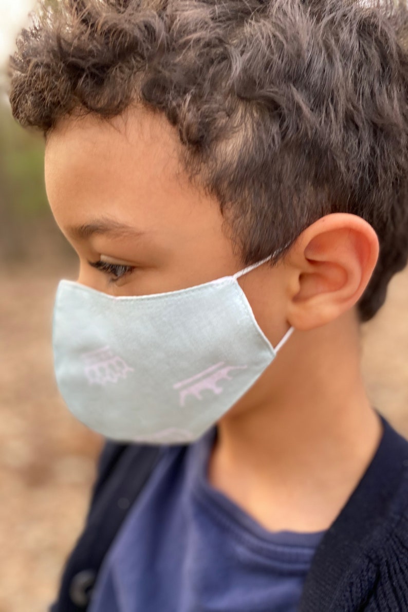 Children's face mask with filter Kid's mask Washable | Etsy