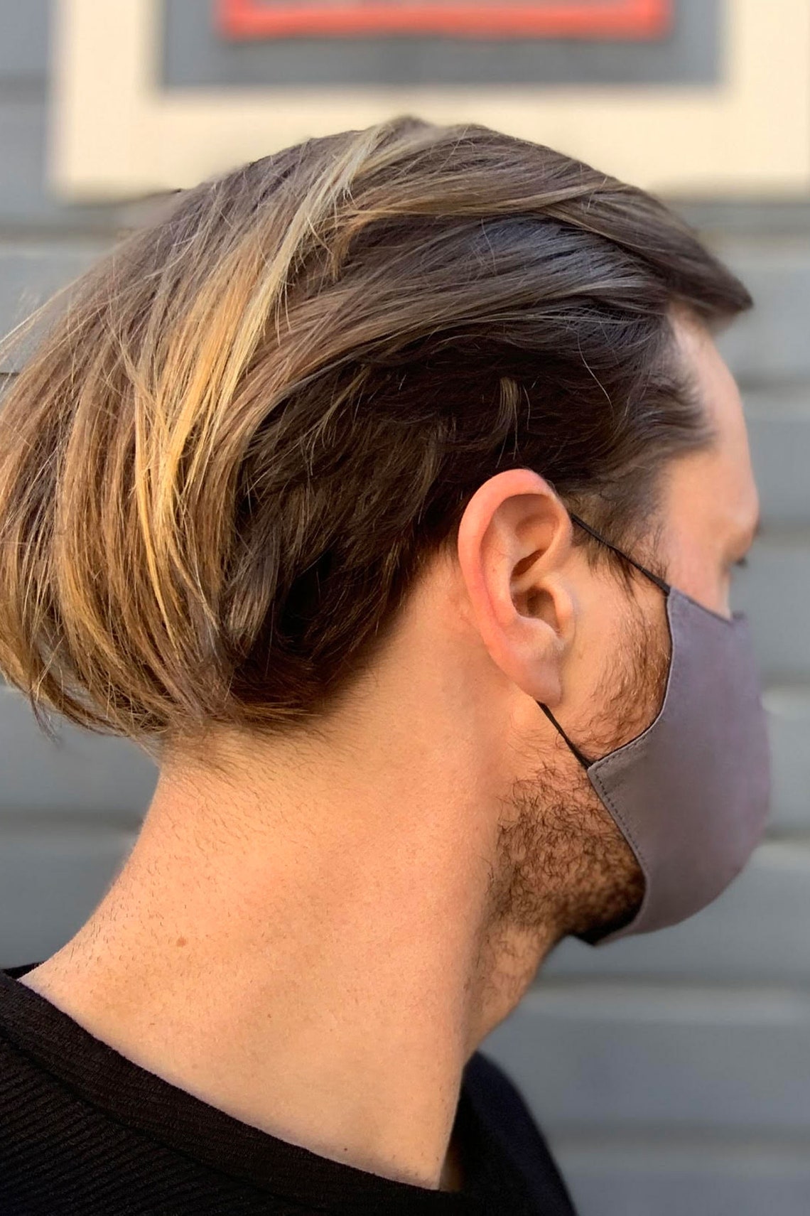 Extra Large Face Mask With Filter Cotton Facemask With Nose - Etsy