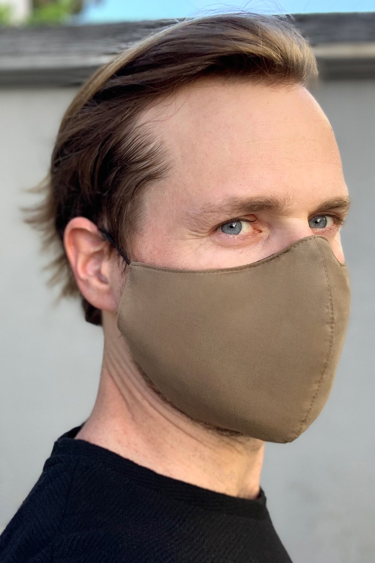 Extra Large Face Mask With Filter Cotton Facemask With Nose - Etsy