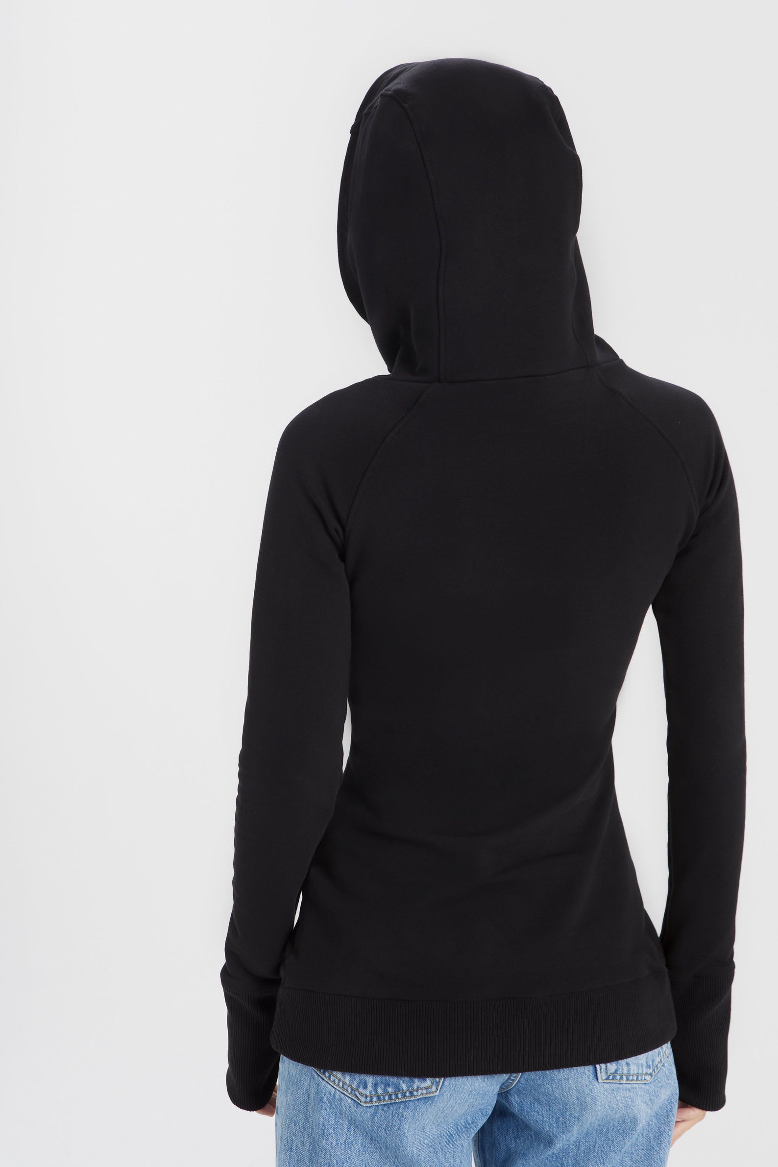 Fitted Hoodie Chic Sweatshirt With Hood Sweatshirt With - Etsy