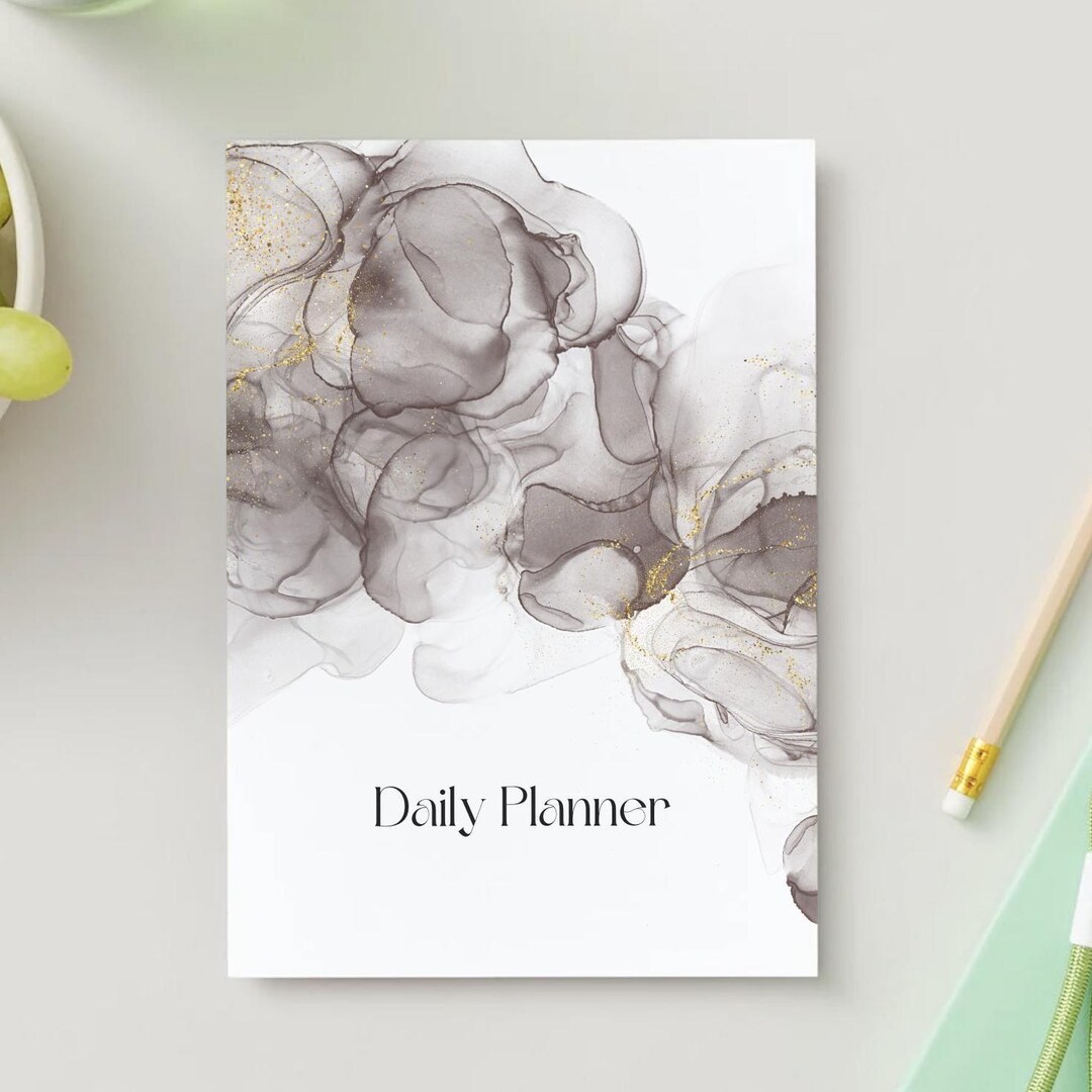 Daily Planner Cover Page A5 Printable Inserts Filofax Compatible Covers ...