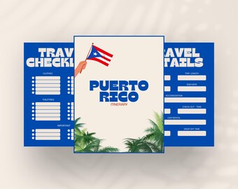 Japan Travel Itinerary Template | Digital Travel Planner | Editable ...