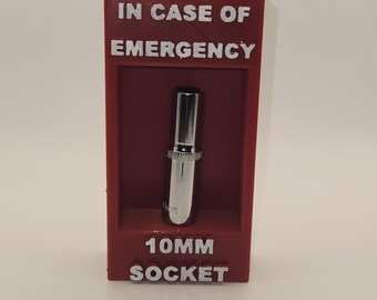In Case of Emergency 10mm 1/4" Drive Socket - Etsy