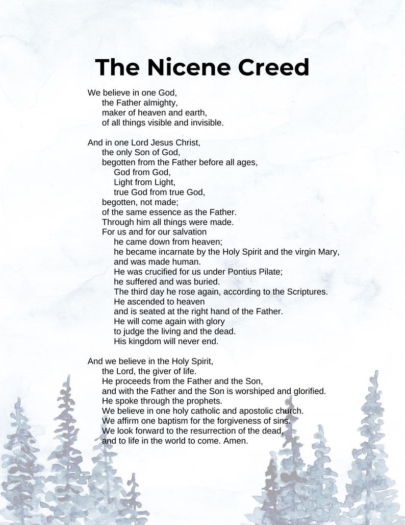 Printable Hymns and Creed for Classical Charlotte Mason Homeschool ...