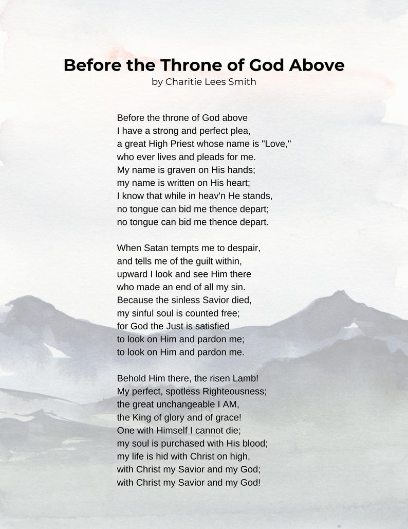 Printable Hymns and Creed for Classical Charlotte Mason Homeschool, Hymn Printable, Nicene Creed ...