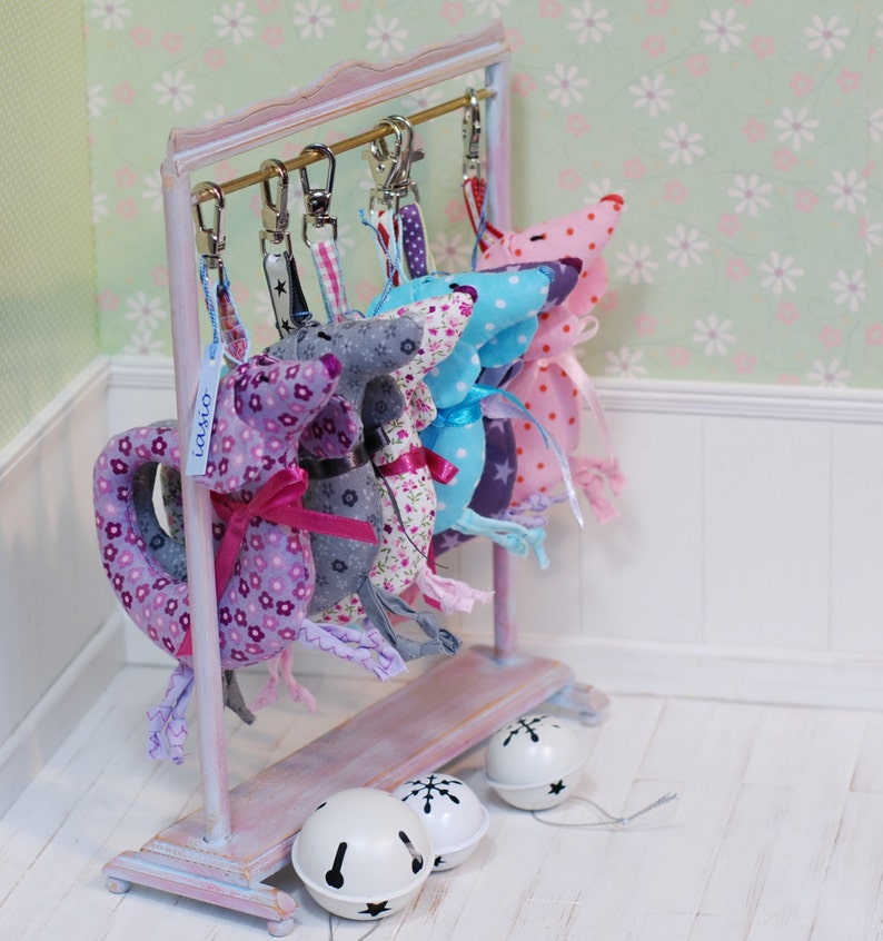 Purple Dachshund Dog Key Ring Small Pendant Key Chain Toy | Etsy