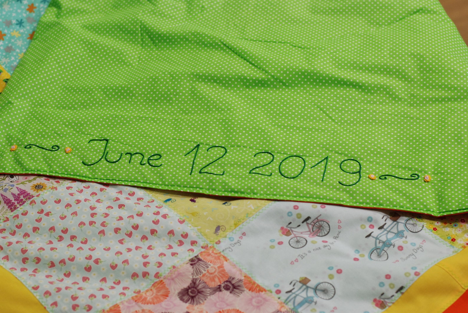 MADE TO ORDER Quilted Personalized Handmade Patchwork Quilt | Etsy