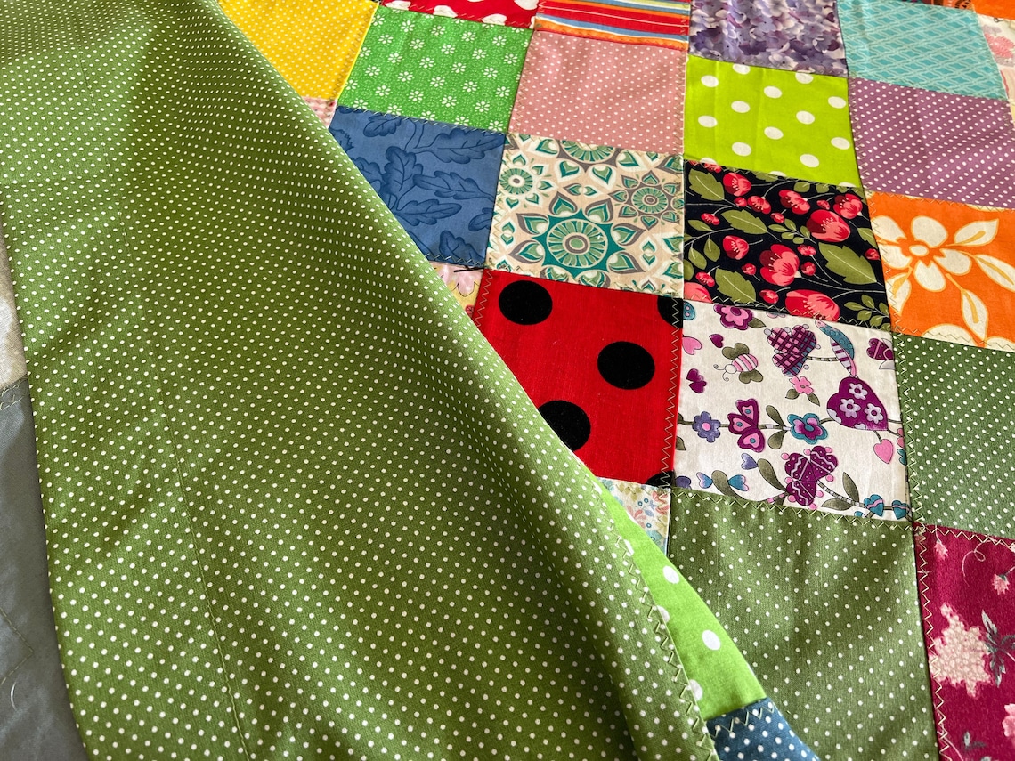 MADE TO ORDER Quilted Tablecloth Handmade Patchwork Quilt | Etsy