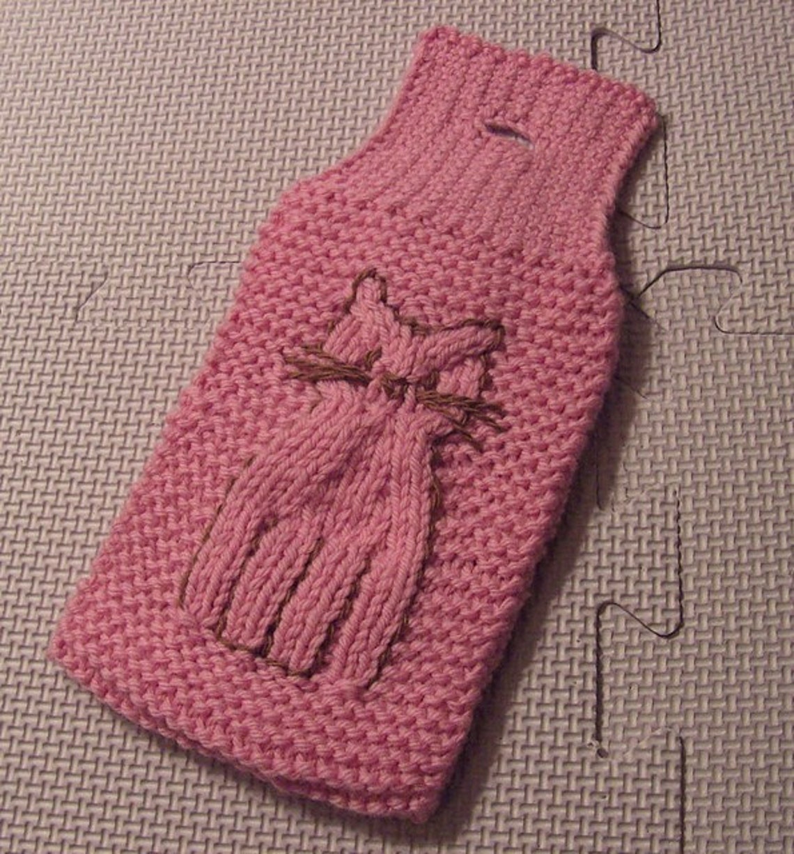 Sweet Kitty Knitted Case PDF Pattern | Etsy