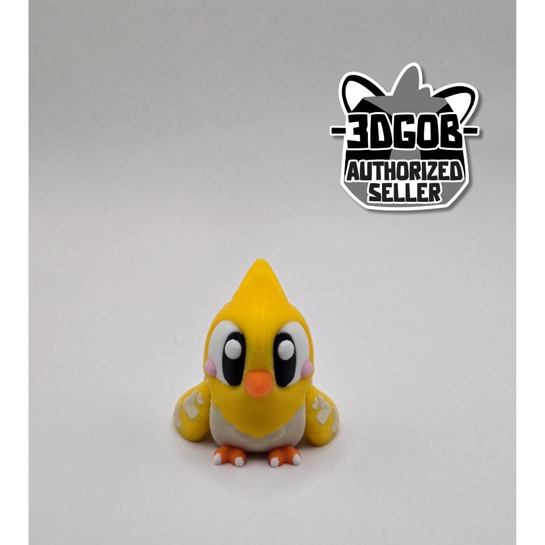 3D Printed Bird! 3D Printed Animals, Articulated Fidget Birds, Sensory ...