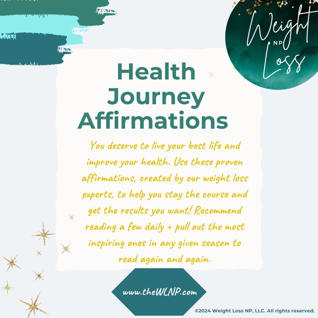 Affirmation Cards | Health Journey |weight Loss |positive Mindset ...