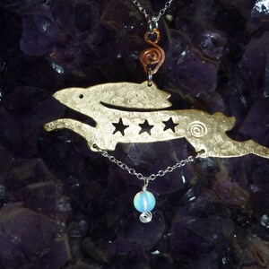 Celestial Hare Pendant Jewellery, Vegan UK, Woodland Handfasting ...