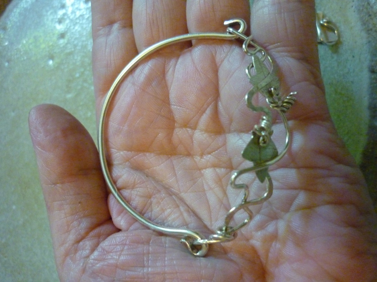 Ivy Bracelet in Sterling Silver, Squarehare, Vegan UK, Countryside ...