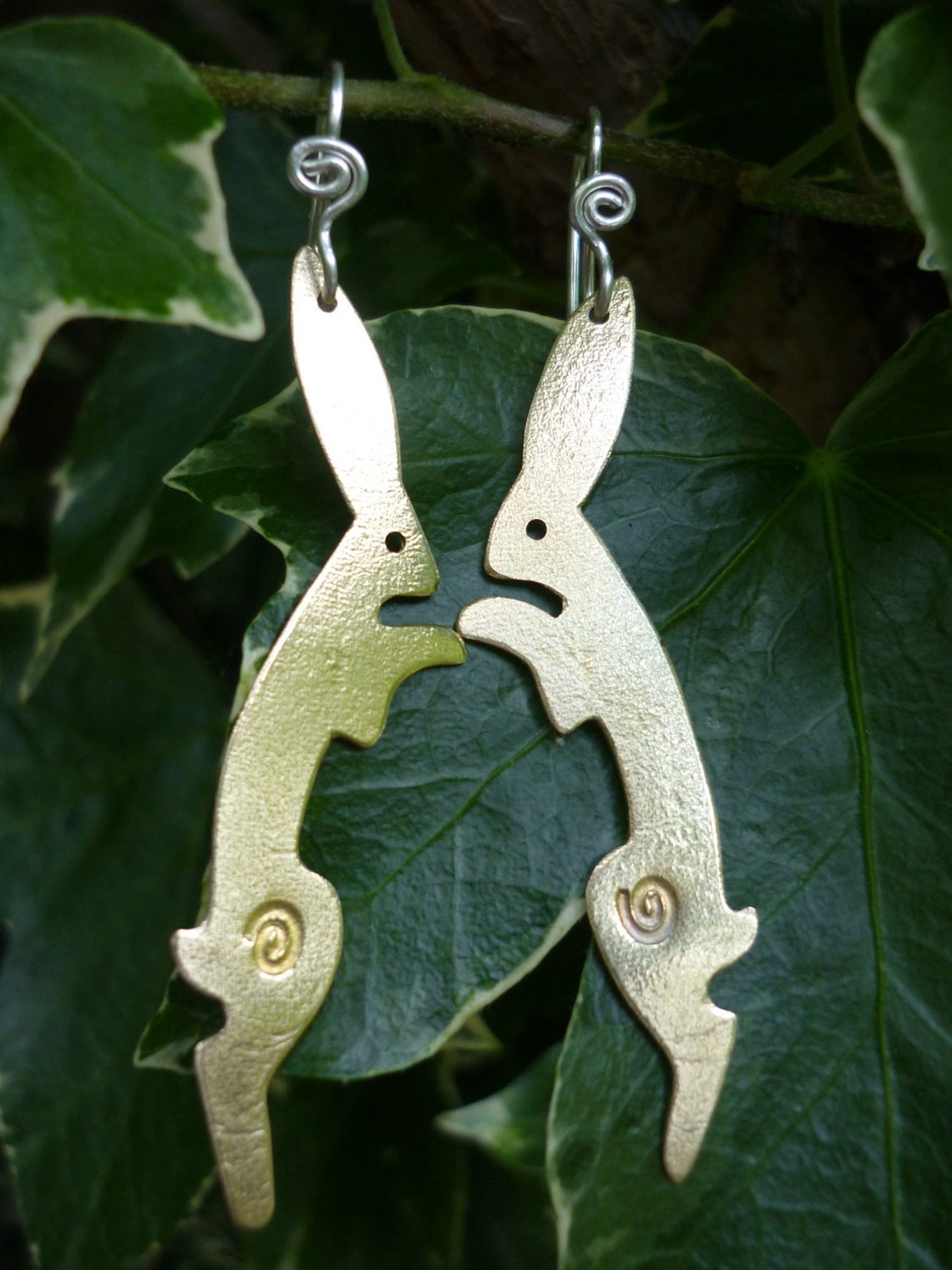 Silver Dancing Hare Pendant, Jewellery, UK, Vegan, Animal Lover ...