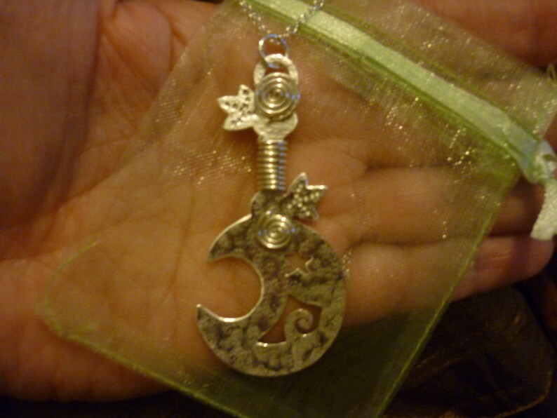 Sickle Druid Pendant, Squarehare, Vegan, UK, Druid, Jewelery Pagan ...