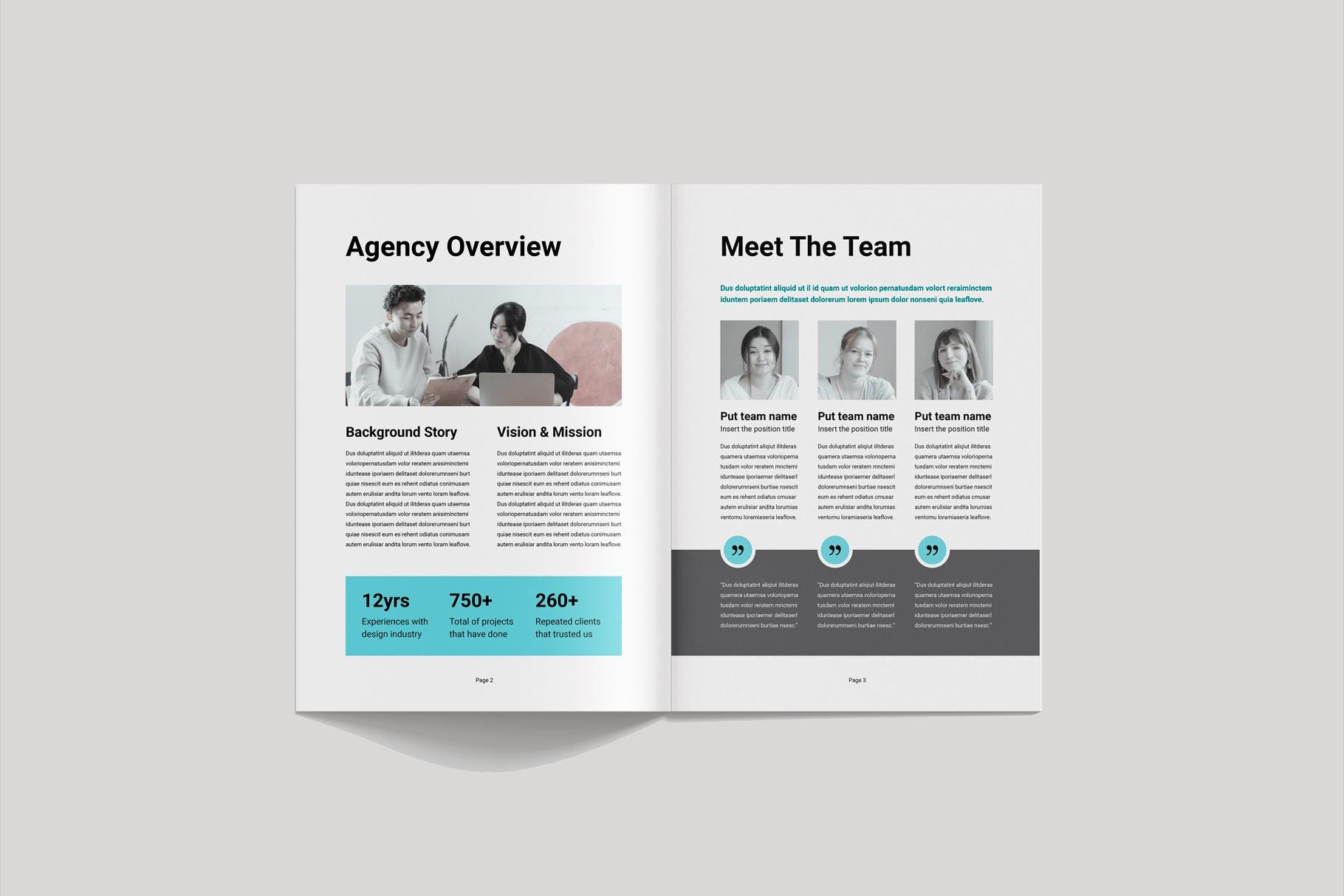 Creative Proposal Template | Microsoft Word | Adobe Indesign | Services ...