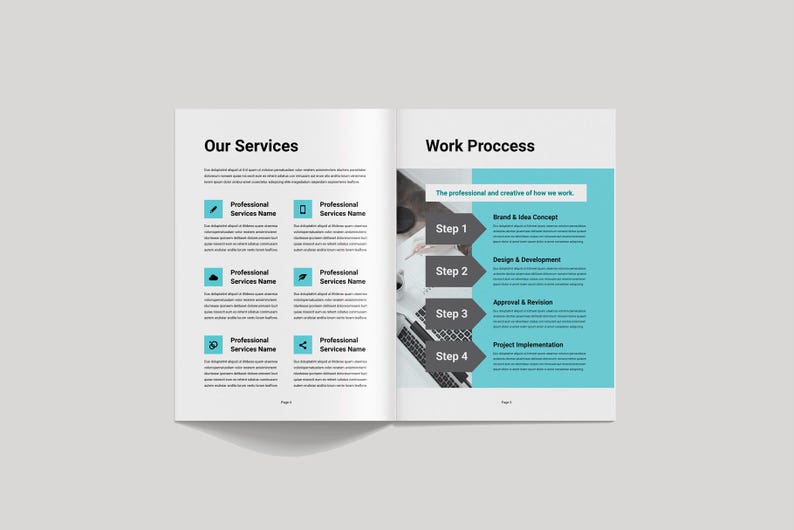 Creative Proposal Template | Microsoft Word | Adobe Indesign | Services ...