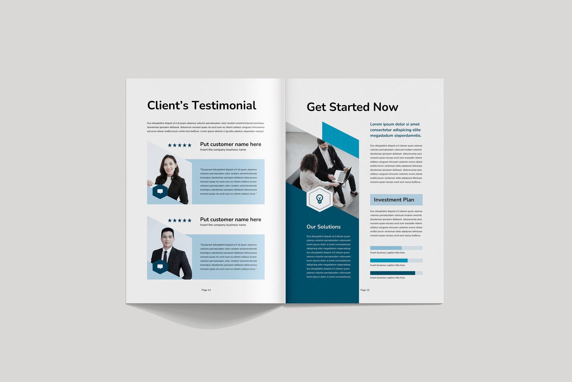 Sales Brochure Template | Microsoft Word | Adobe Indesign | Docx ...