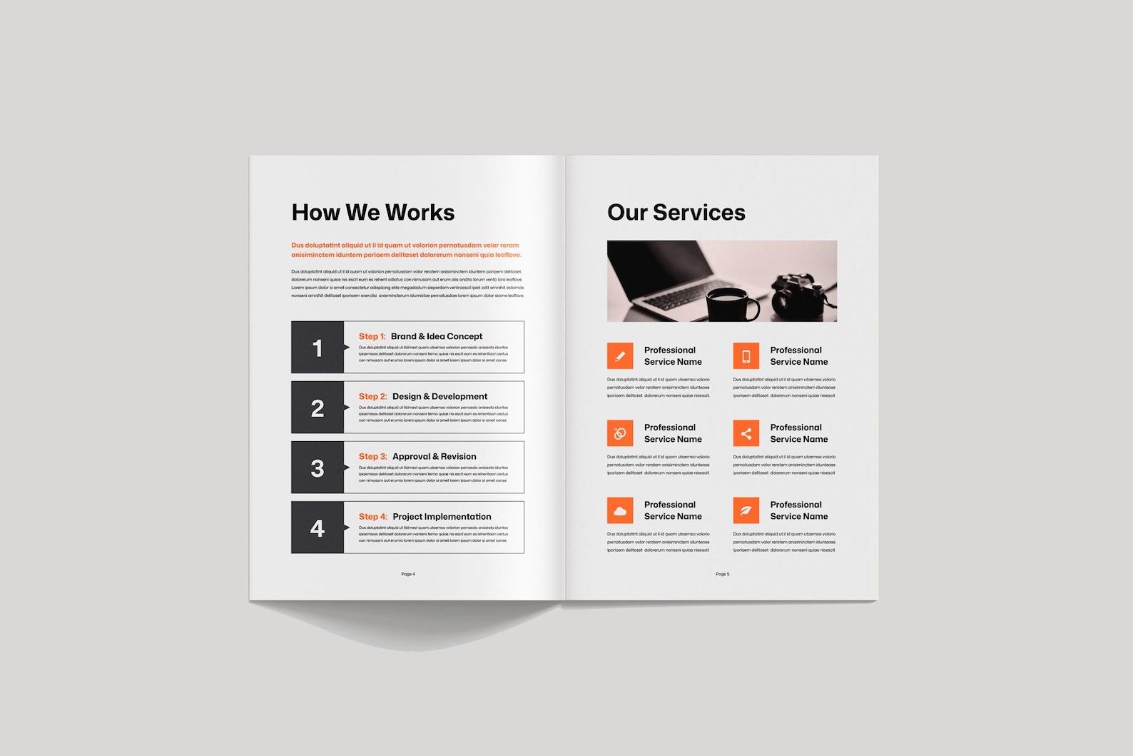 Business Proposal Template | Microsoft Word | Adobe Indesign | Client ...