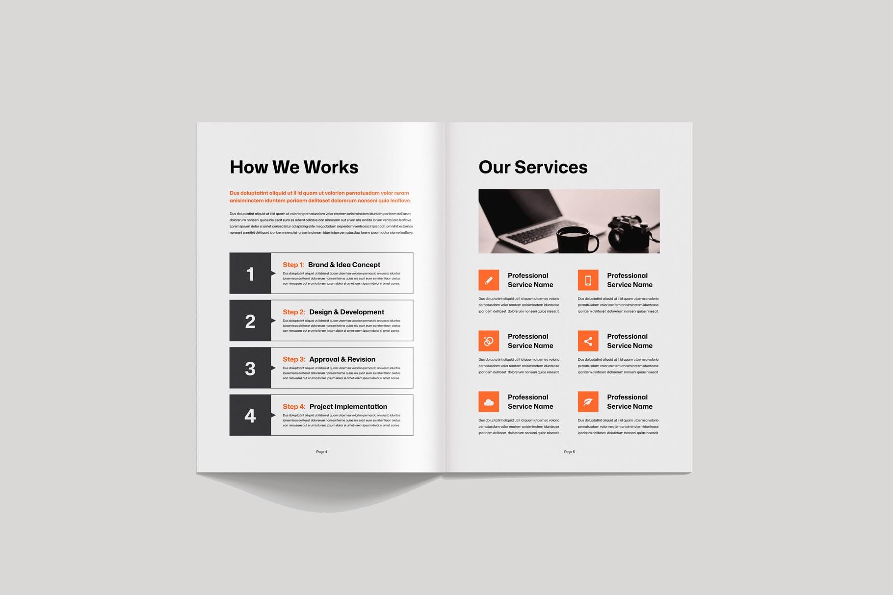 Business Proposal Template | Microsoft Word | Adobe Indesign | Client ...