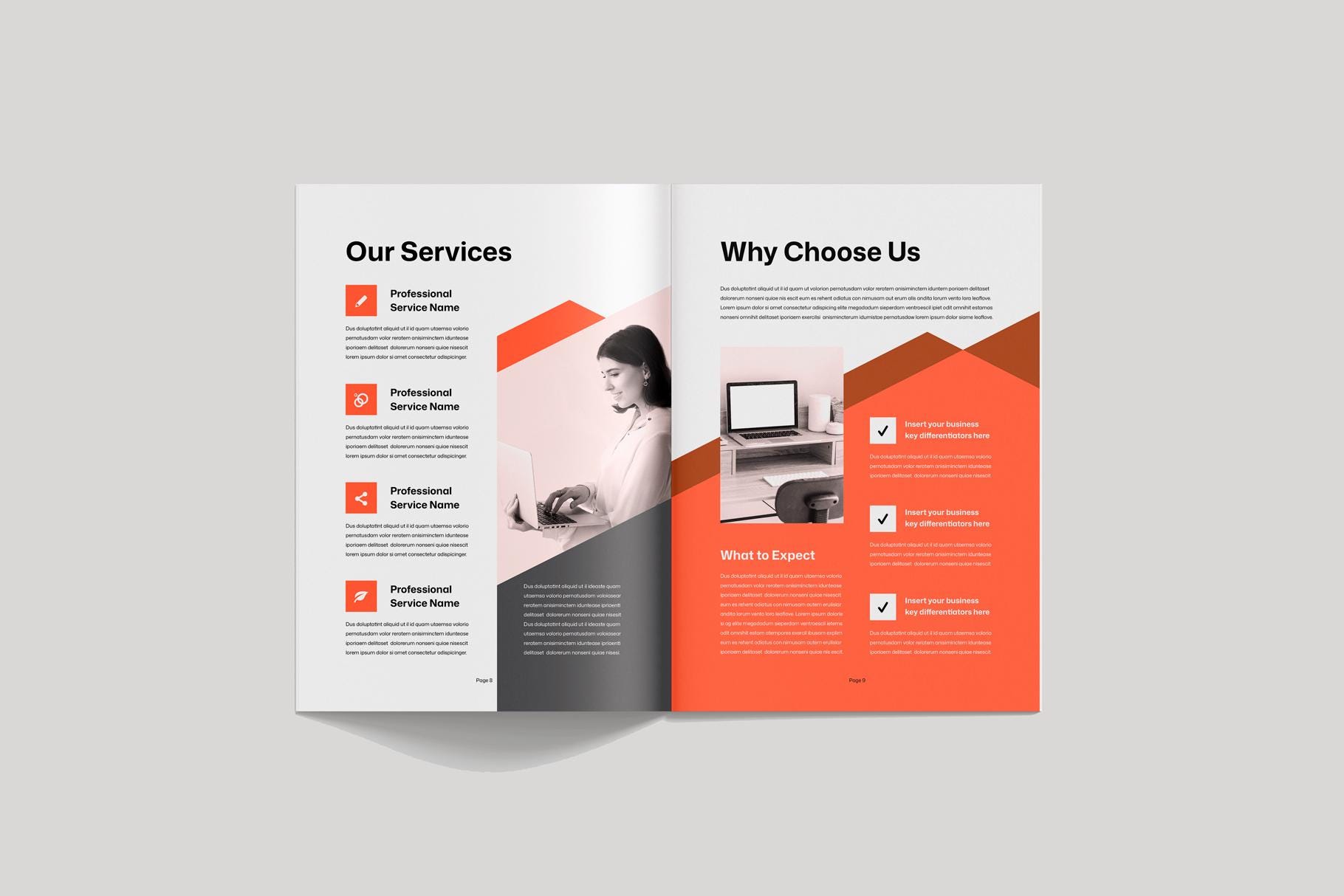 Creative Brochure Template | Microsoft Word | Adobe Indesign ...