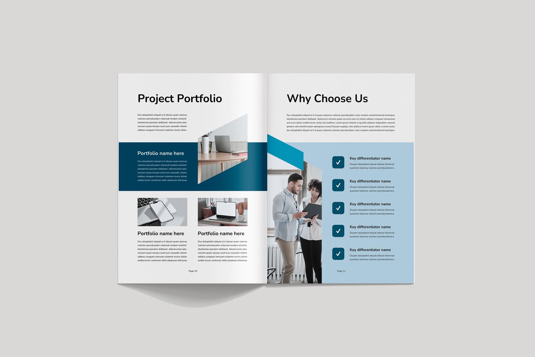 Sales Brochure Template | Microsoft Word | Adobe Indesign | Docx ...