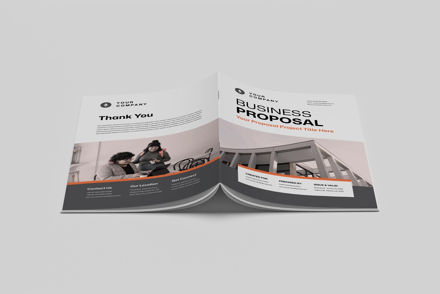 Business Proposal Template | Microsoft Word | Adobe Indesign | Client ...
