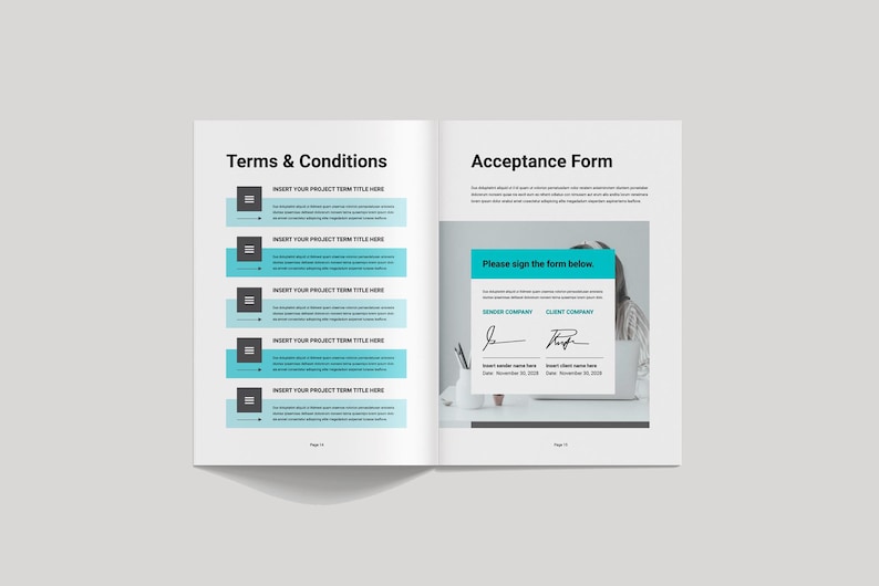 Creative Proposal Template | Microsoft Word | Adobe Indesign | Services ...