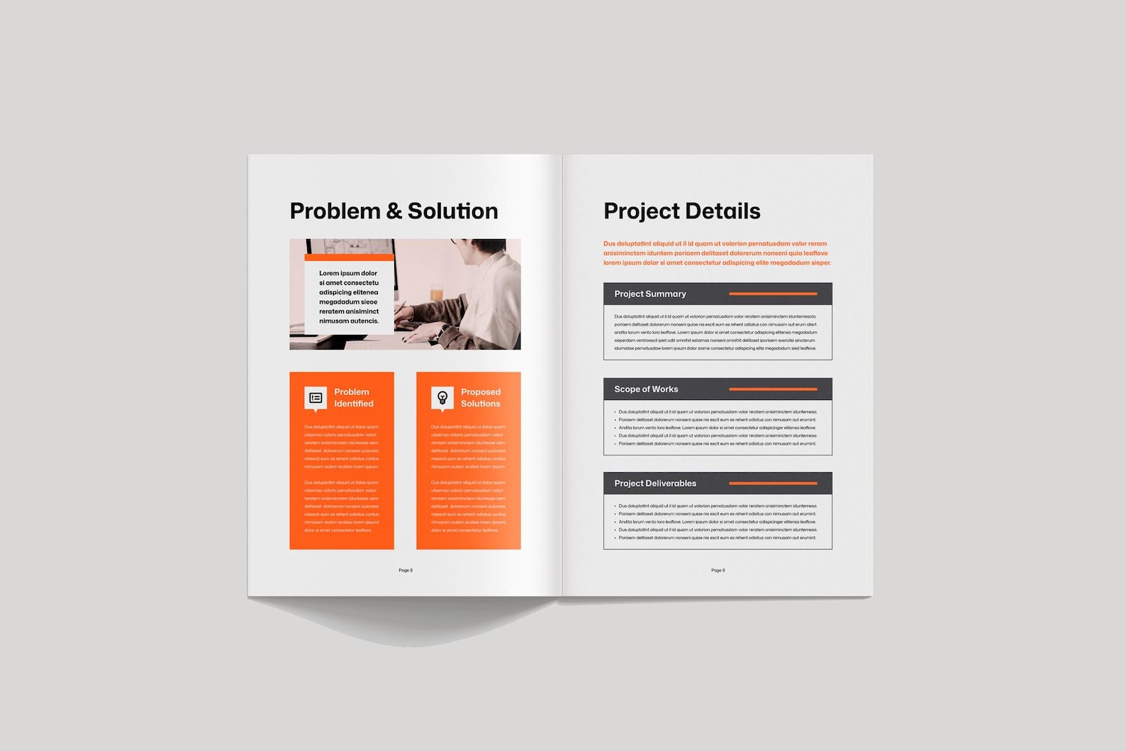 Business Proposal Template | Microsoft Word | Adobe Indesign | Client ...