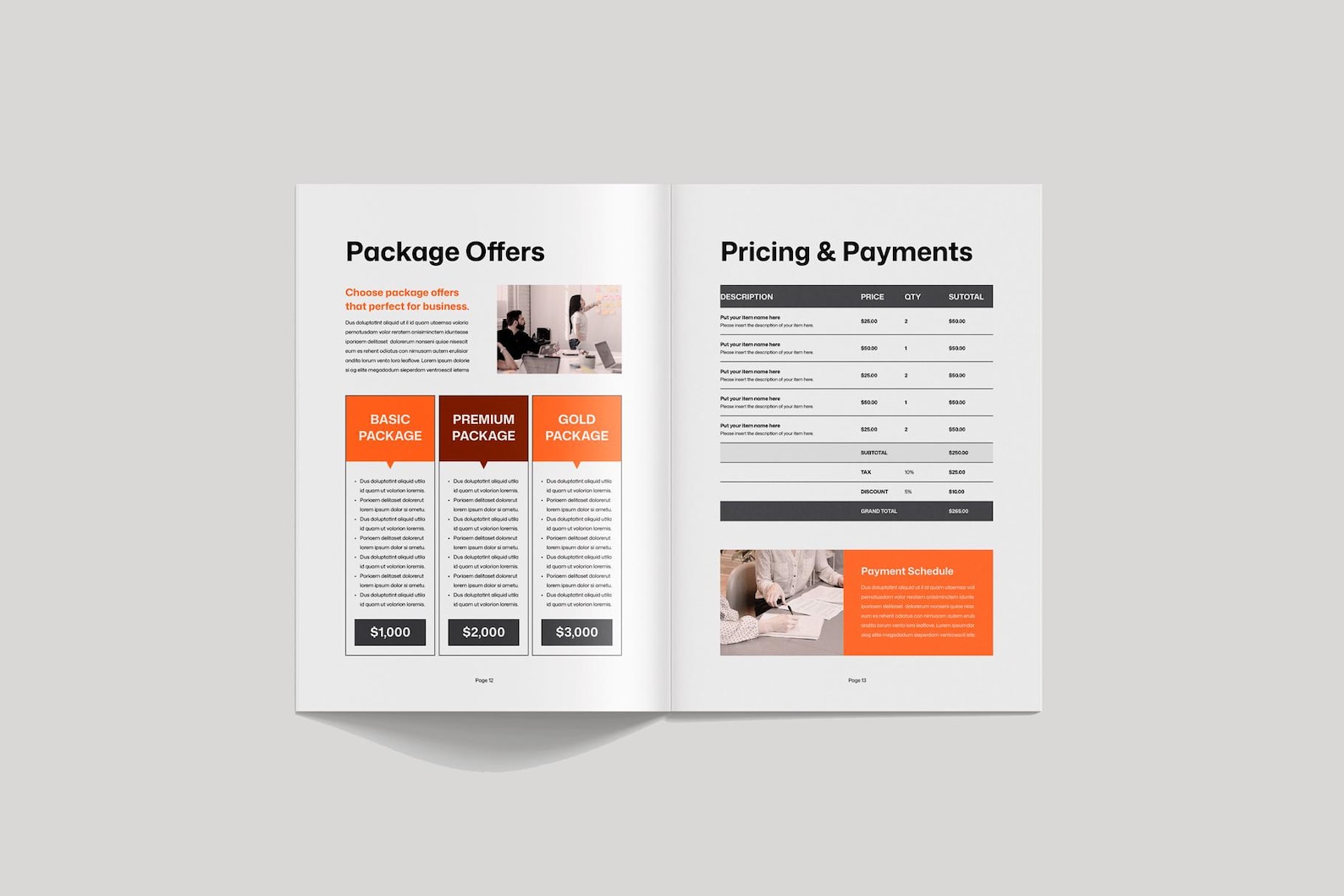 Business Proposal Template | Microsoft Word | Adobe Indesign | Client ...
