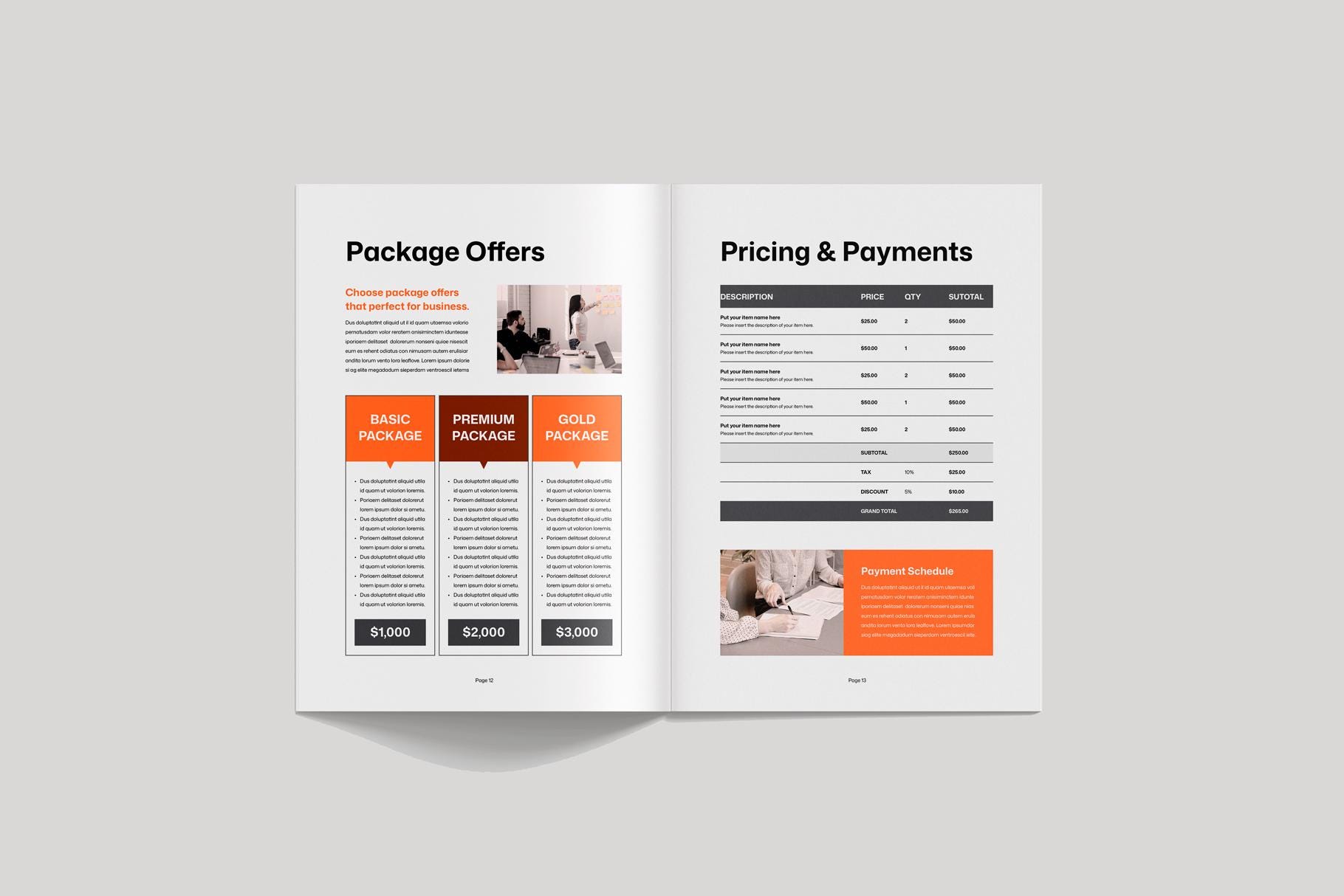 Business Proposal Template | Microsoft Word | Adobe Indesign | Client ...