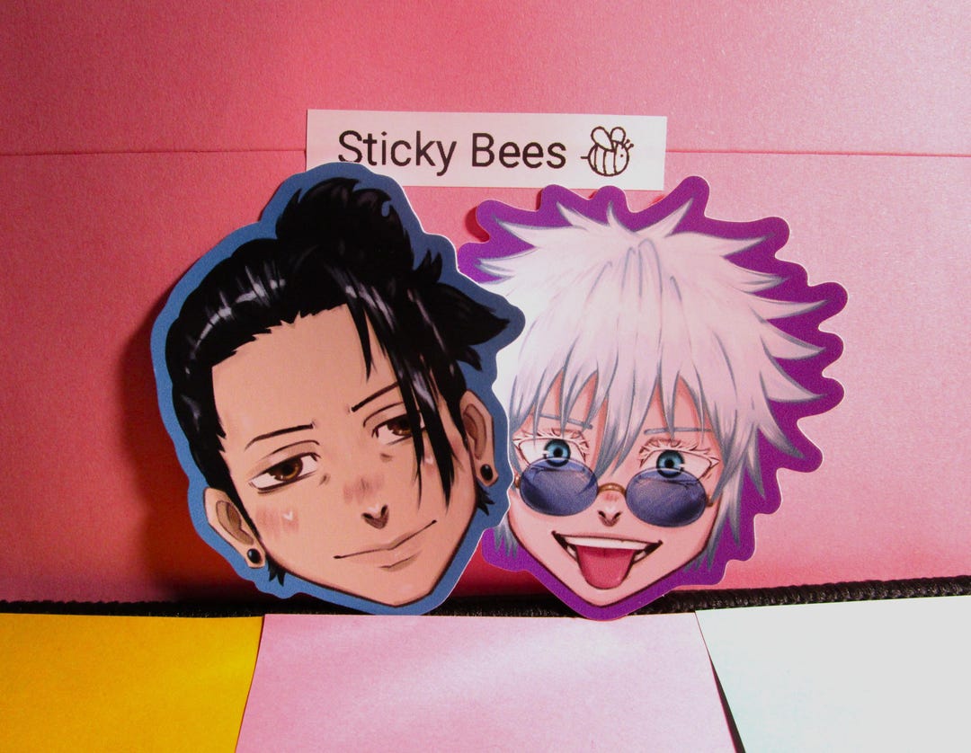 JJK Jujustu Kaisen Anime Stickers - Satoru Gojo and Suguru Geto 3 ...