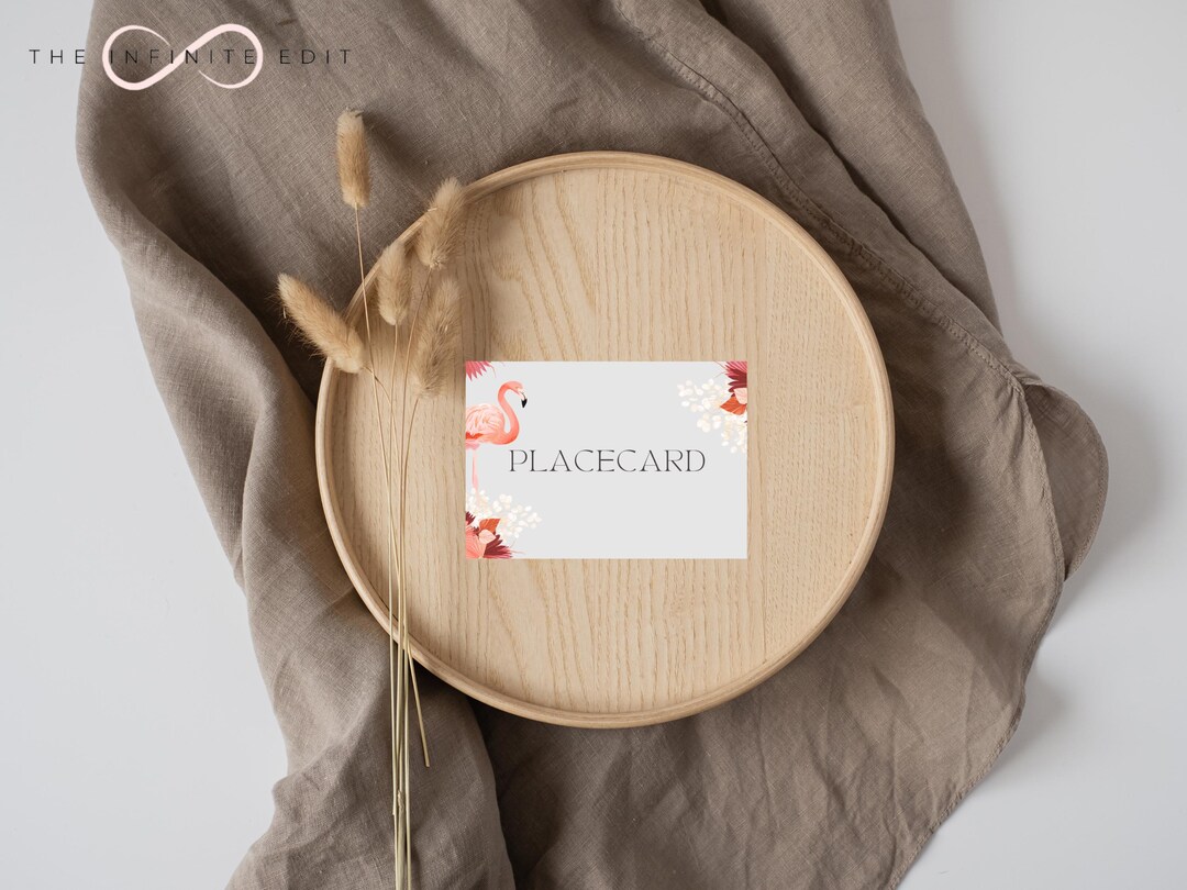 Placecard Template Editable Placecards Customise With Canva Printable ...