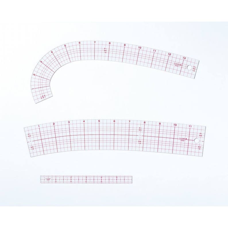 Clover Curve Ruler With Mini Ruler Part No. 7006 - Etsy