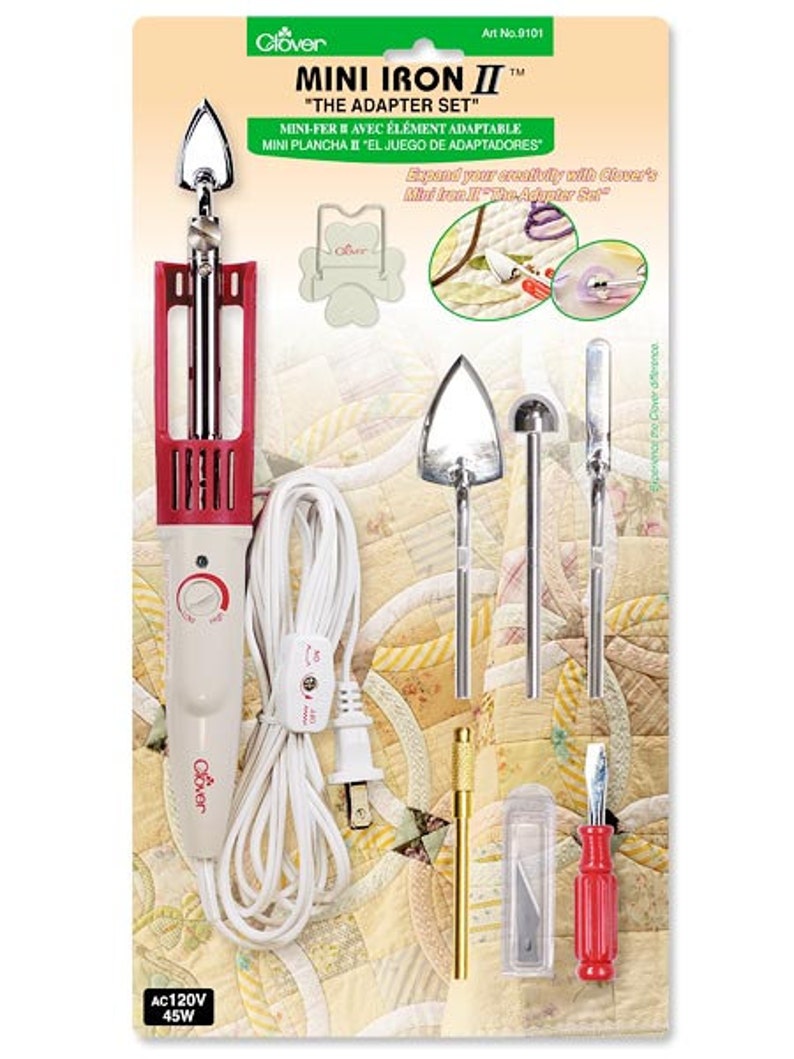Clover Mini Iron II the Adapter Set Part No. 9101 - Etsy Australia