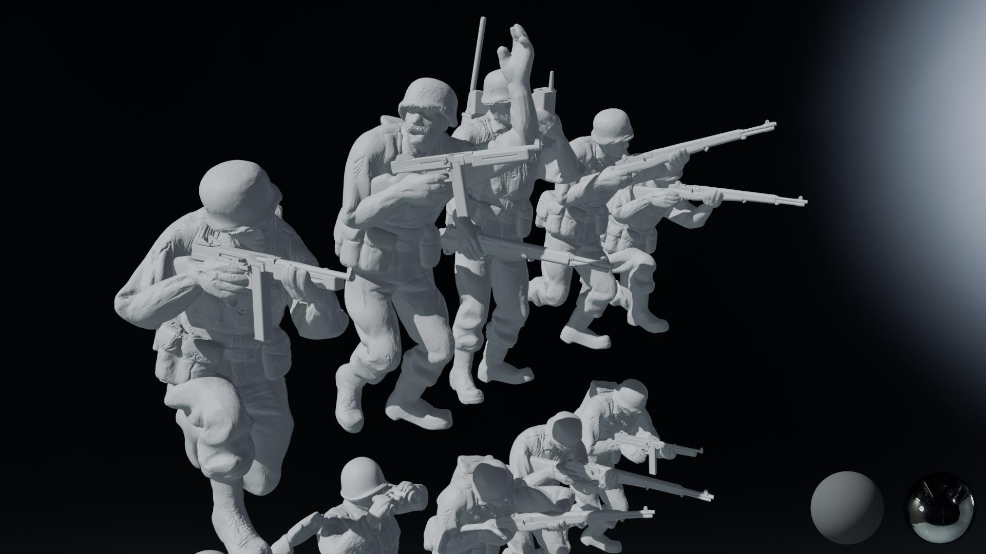 WW2 US Army Miniature Pack (10-15mm) - Etsy