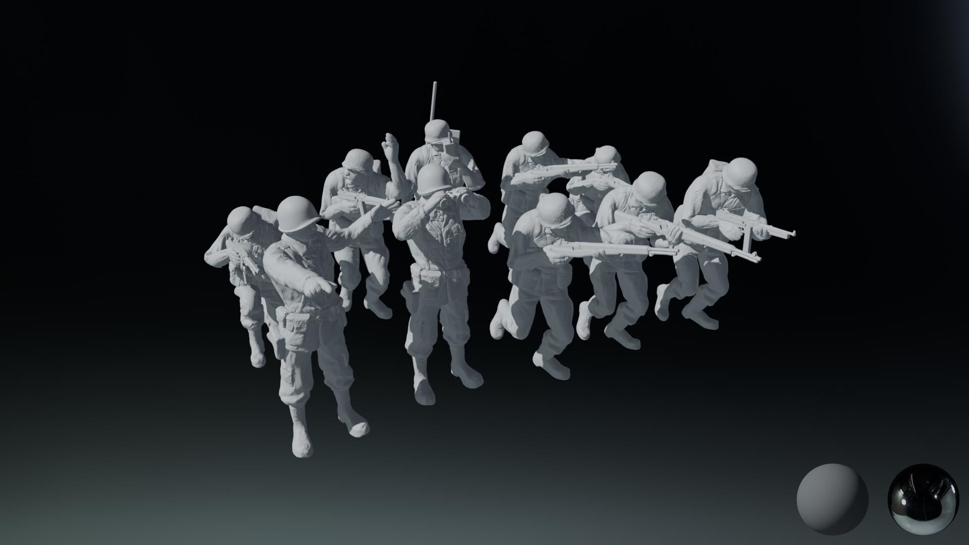 WW2 US Army Miniature Pack (10-15mm) - Etsy