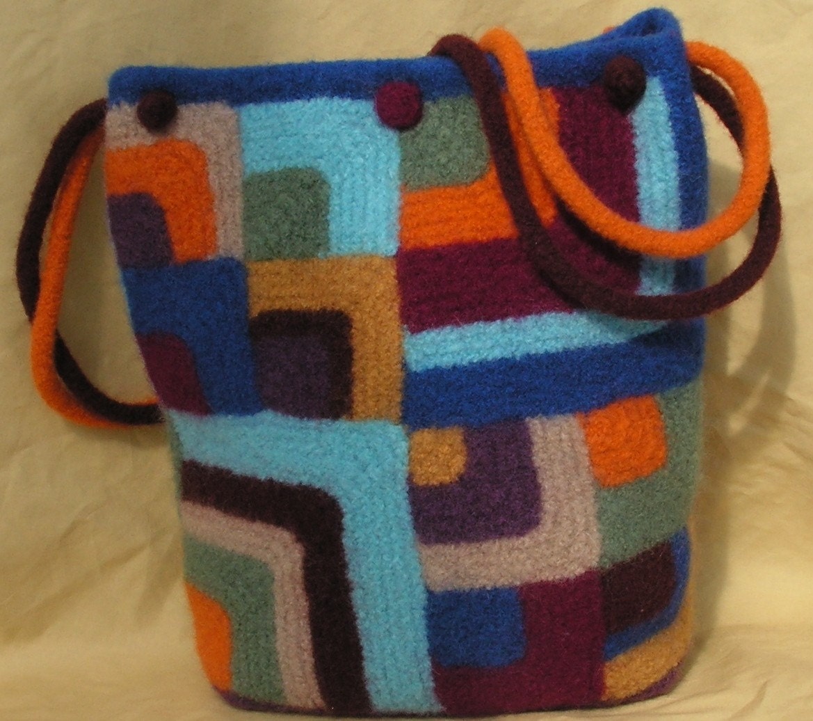 Mitered Square Quilt Tote Pattern - Etsy