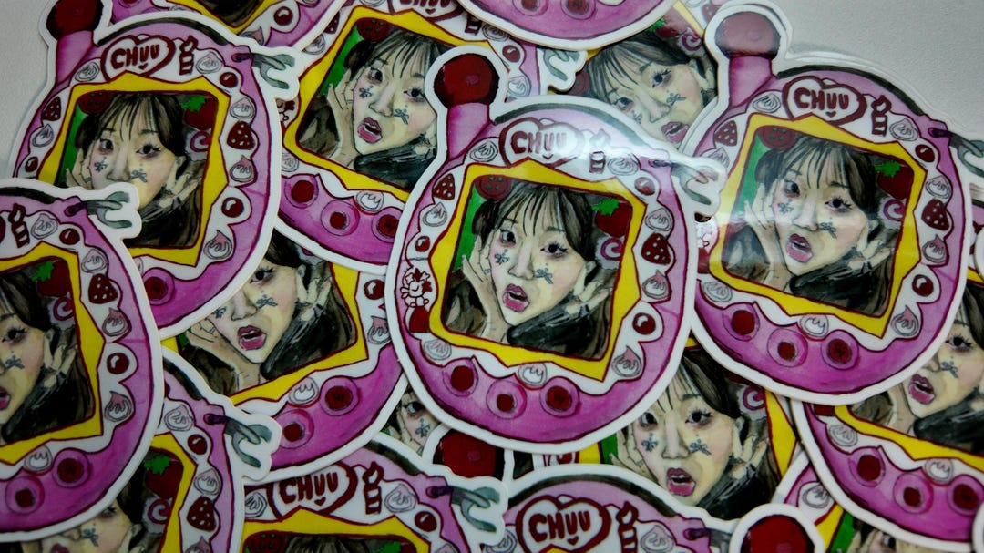 Chuu Fanart Sticker - Etsy