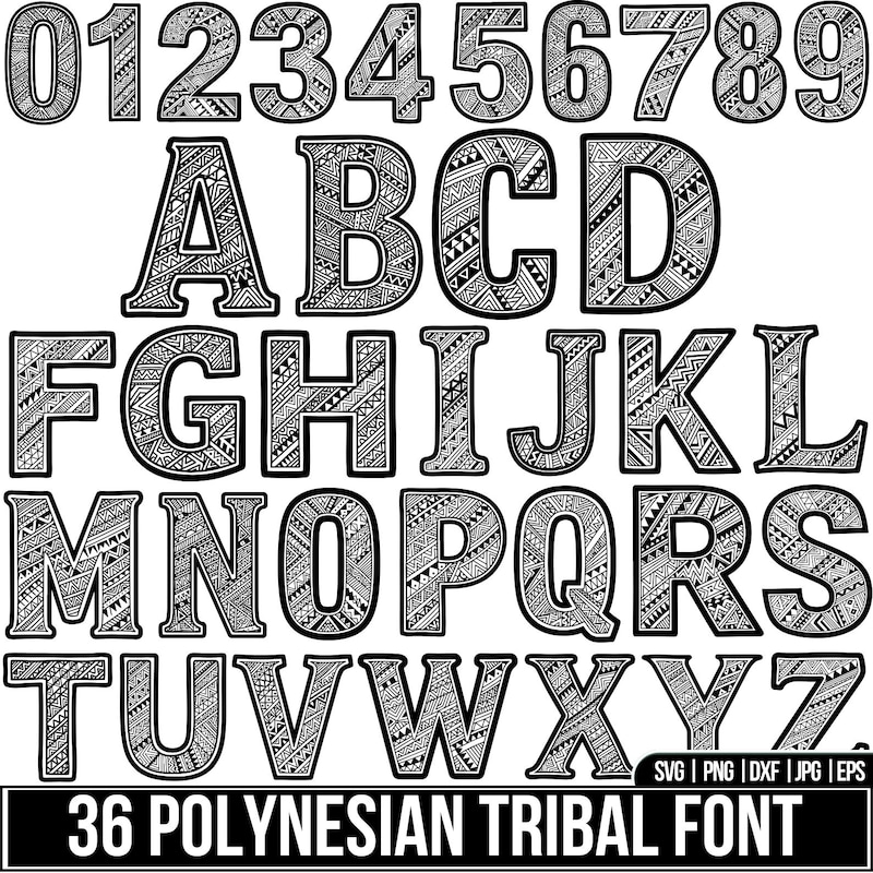 Tribal Art Silhouette - Etsy