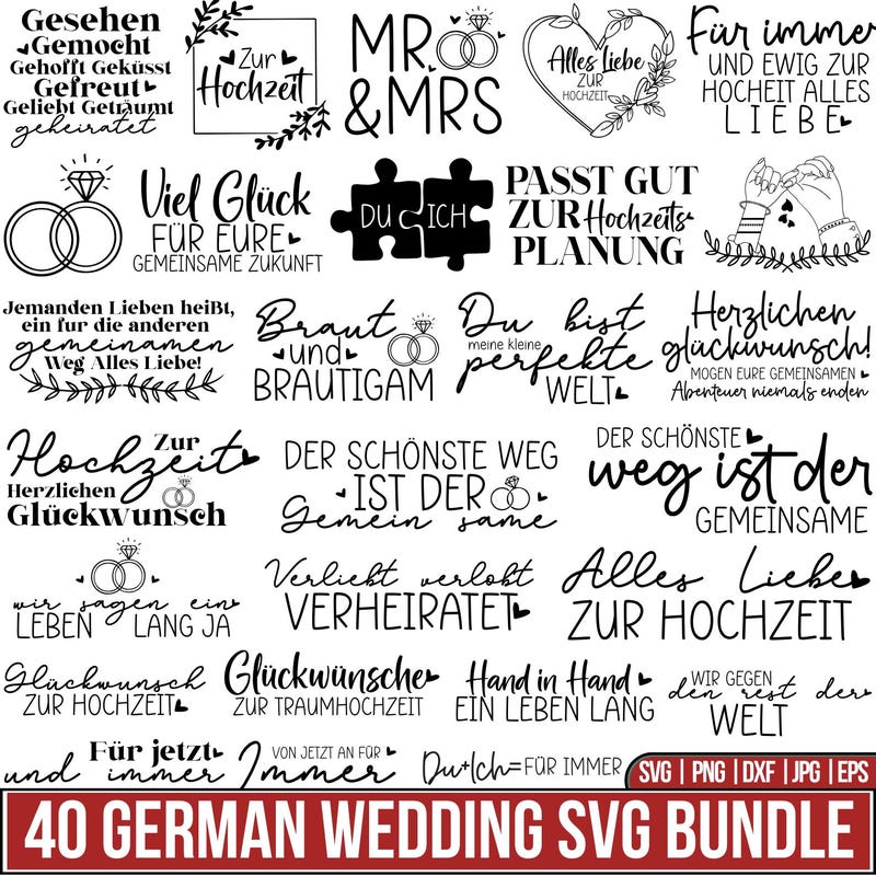 Plotterdatei hochzeitsgeschenk - Etsy Schweiz