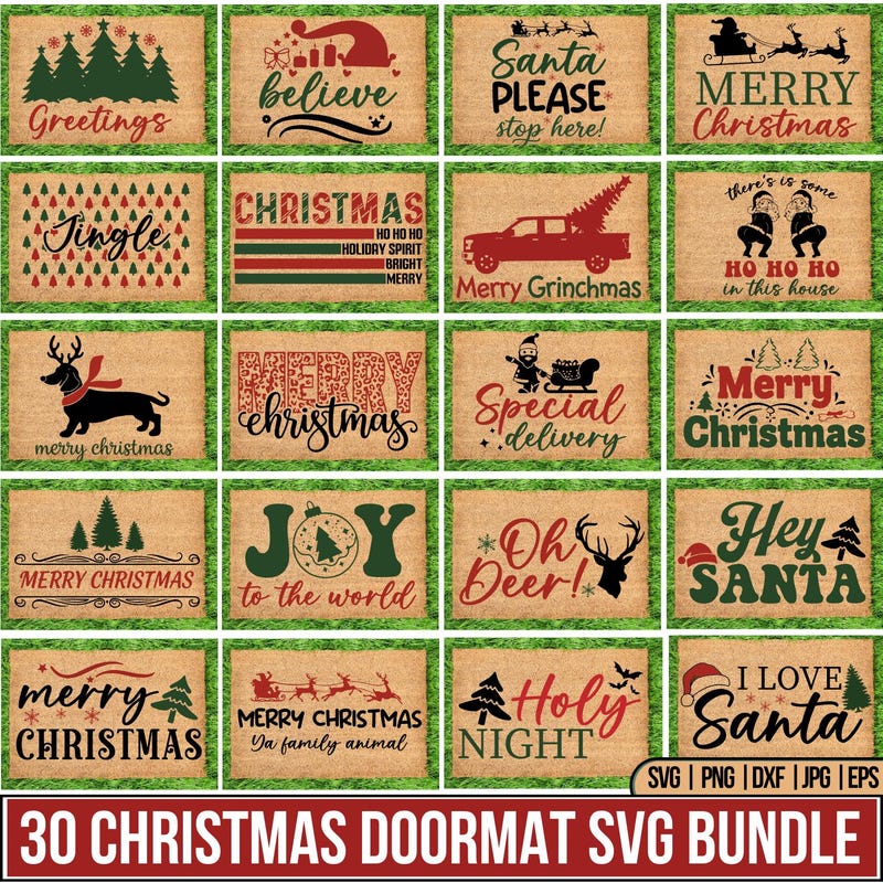 Custom Welcome Mat Trees - Etsy