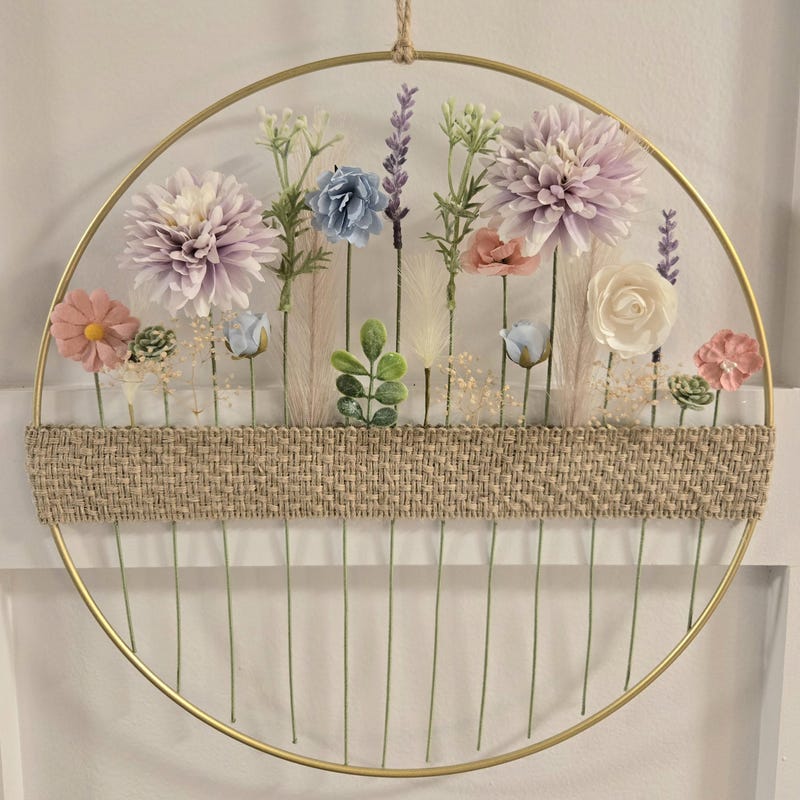 Hoop Wall Hanging - Etsy