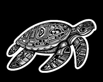 Métis Bear Vinyl Sticker | Indigenous Bear Illustration | Stickers for ...