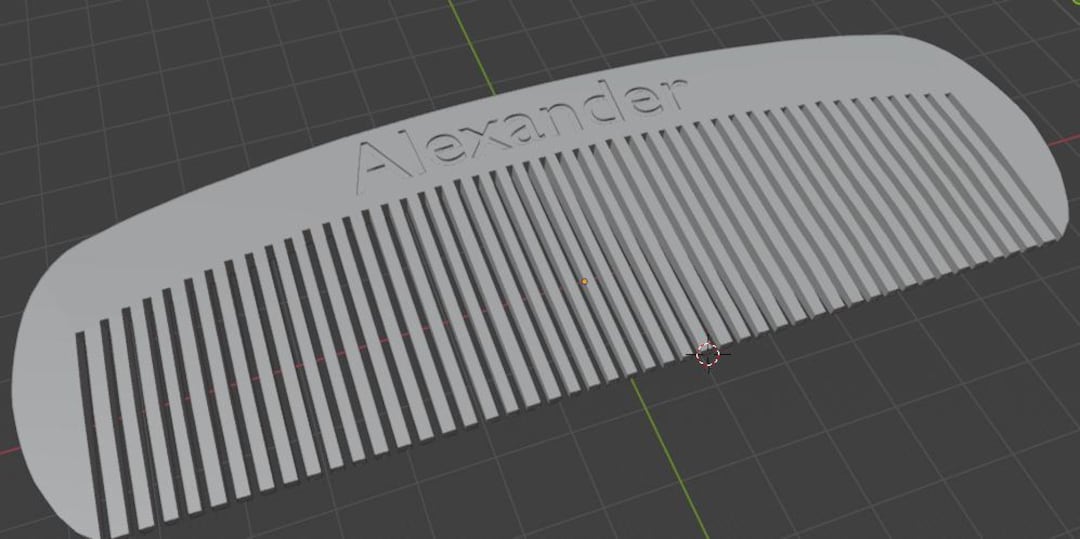 Personalized 3d Printed Comb - Etsy