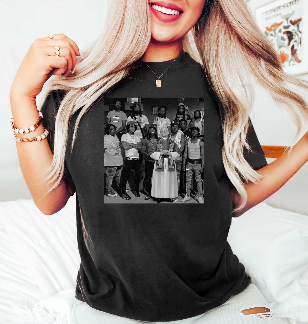 Pope From Oblock Shirt, First American Pope T-shirt, Back to the Hood ...